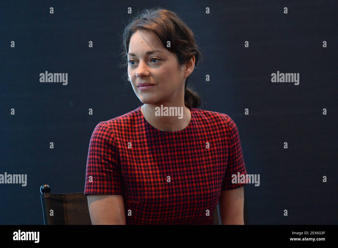 French actress Marion Cotillard attends the official launch of "ice ...