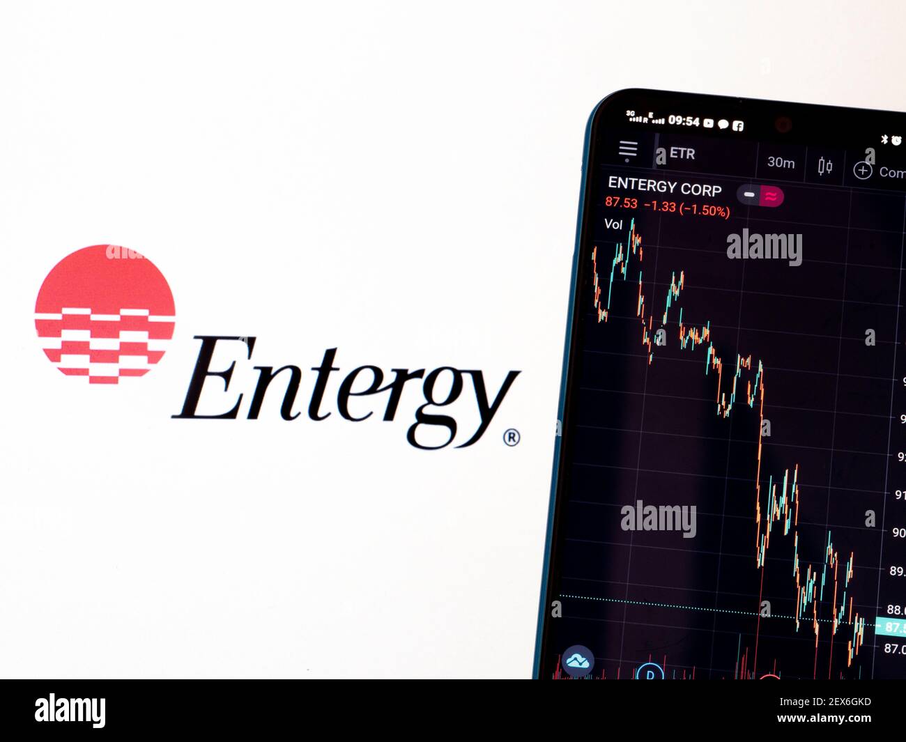 Entergy logo hi-res stock photography and images - Alamy