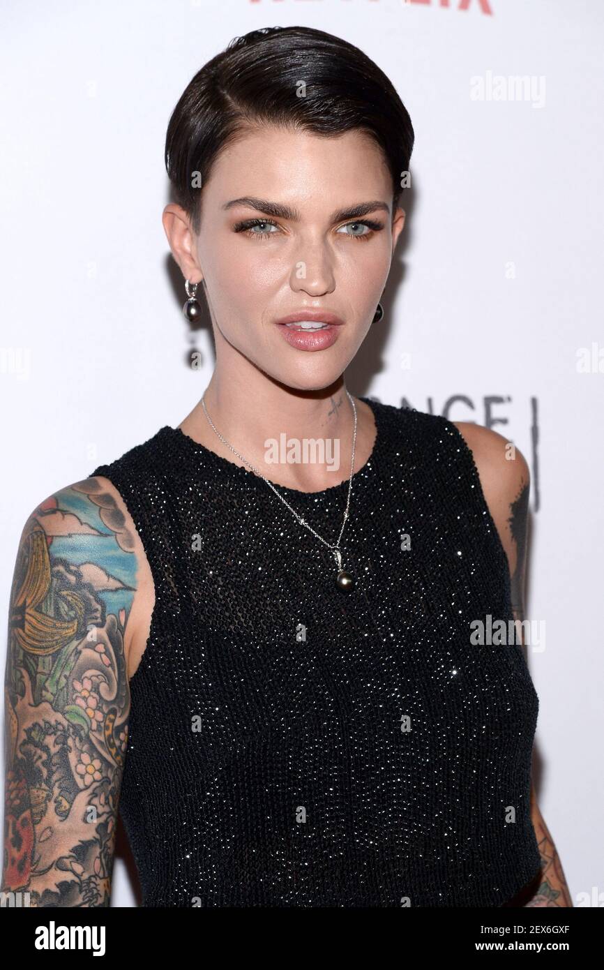 Actress Ruby Rose attends NETFLIX brings "ORANGECON" to NYC to ...