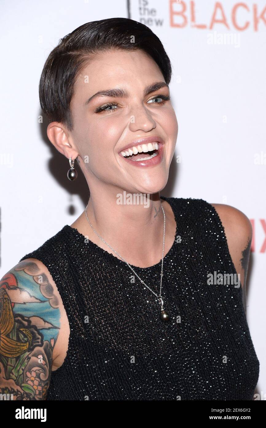 Actress Ruby Rose attends NETFLIX brings "ORANGECON" to NYC to ...