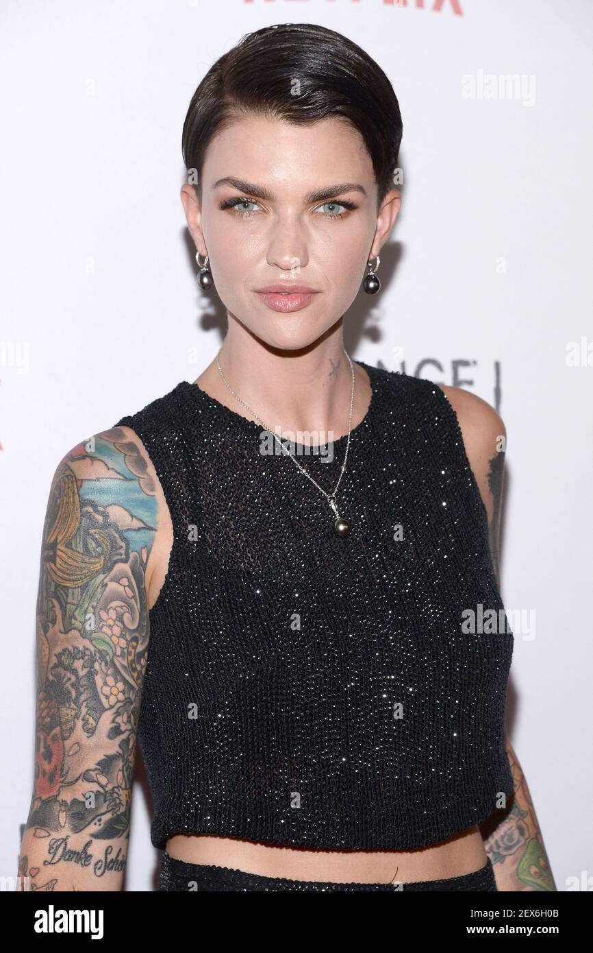 Actress Ruby Rose attends NETFLIX brings "ORANGECON" to NYC to ...