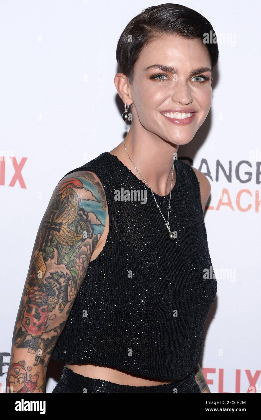 Actress Ruby Rose attends NETFLIX brings "ORANGECON" to NYC to ...