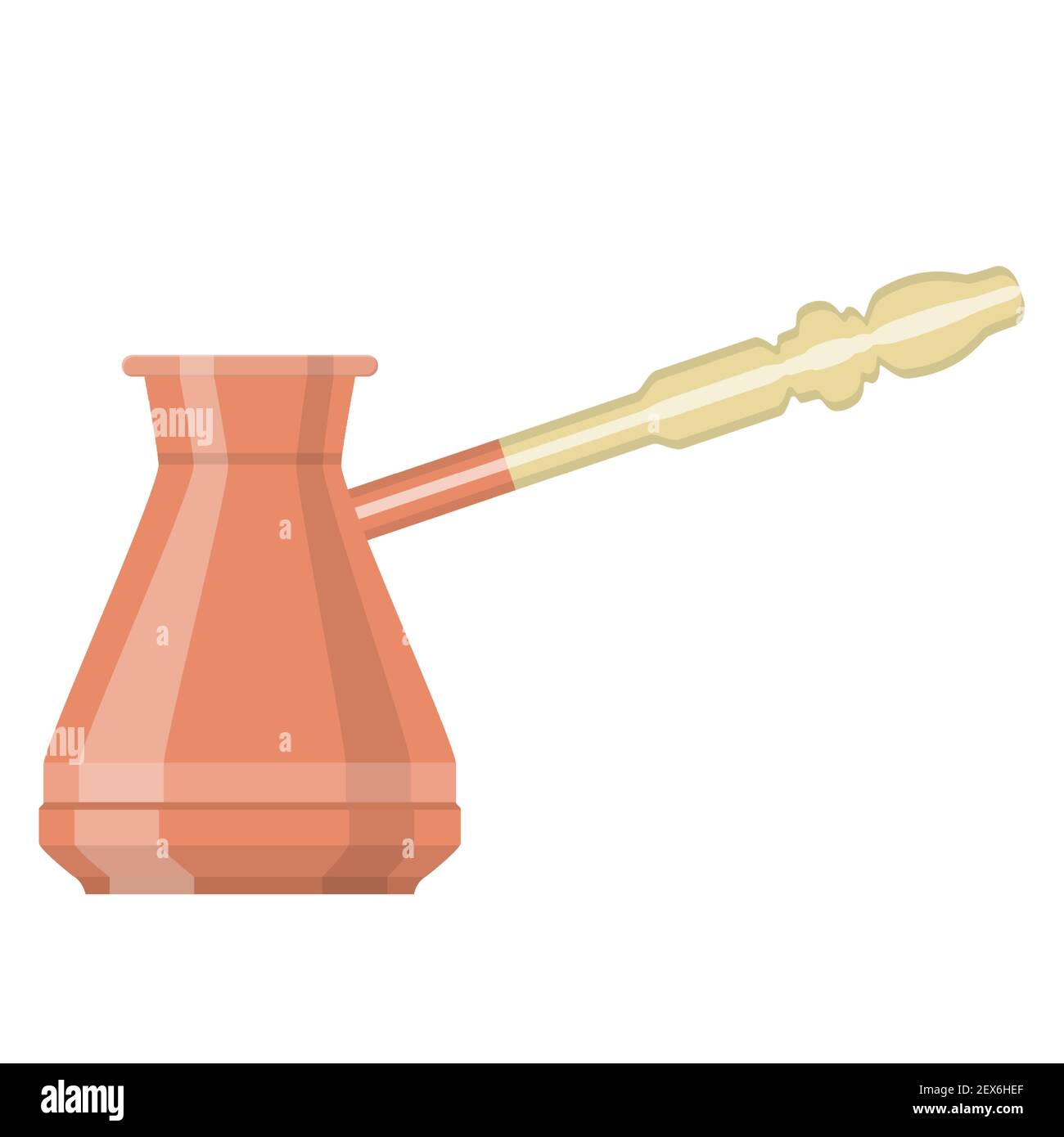 How to clean copper pot Stock Vector Images - Alamy