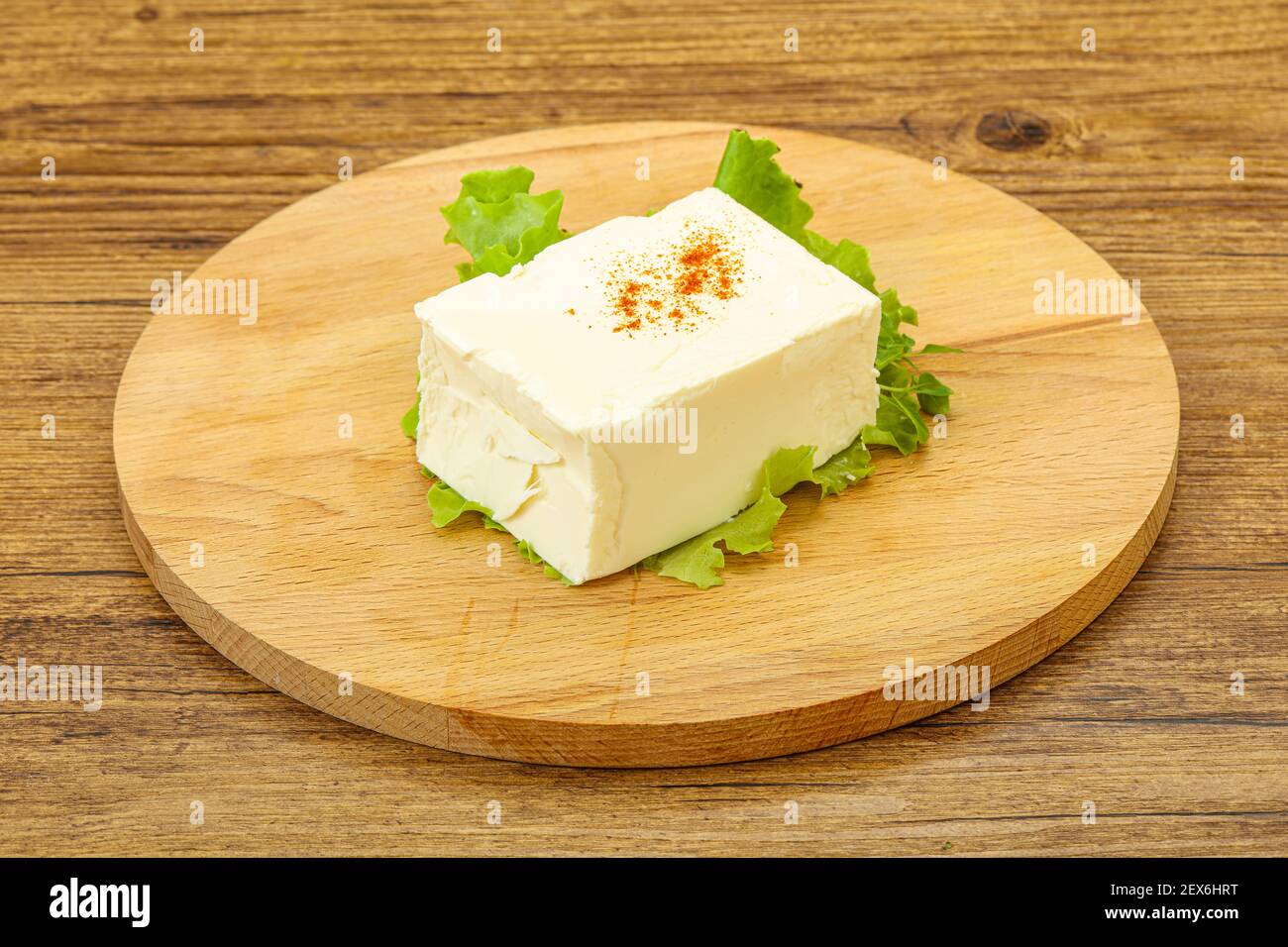Greek traditional soft feta dairy cheese Stock Photo - Alamy