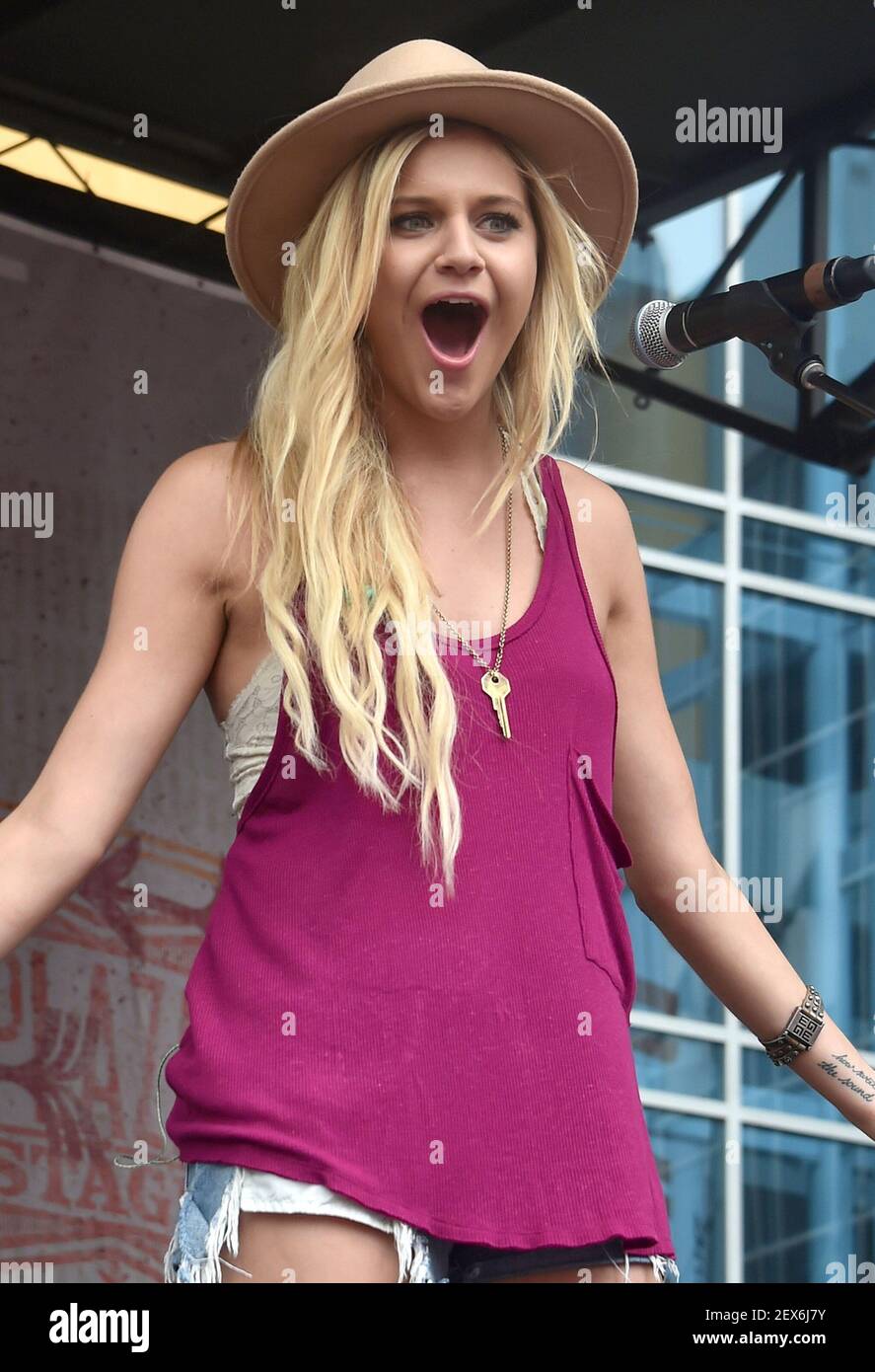 12 June 2015 - Nashville, Tennessee - Kelsea Ballerini. 2015 CMA Music ...