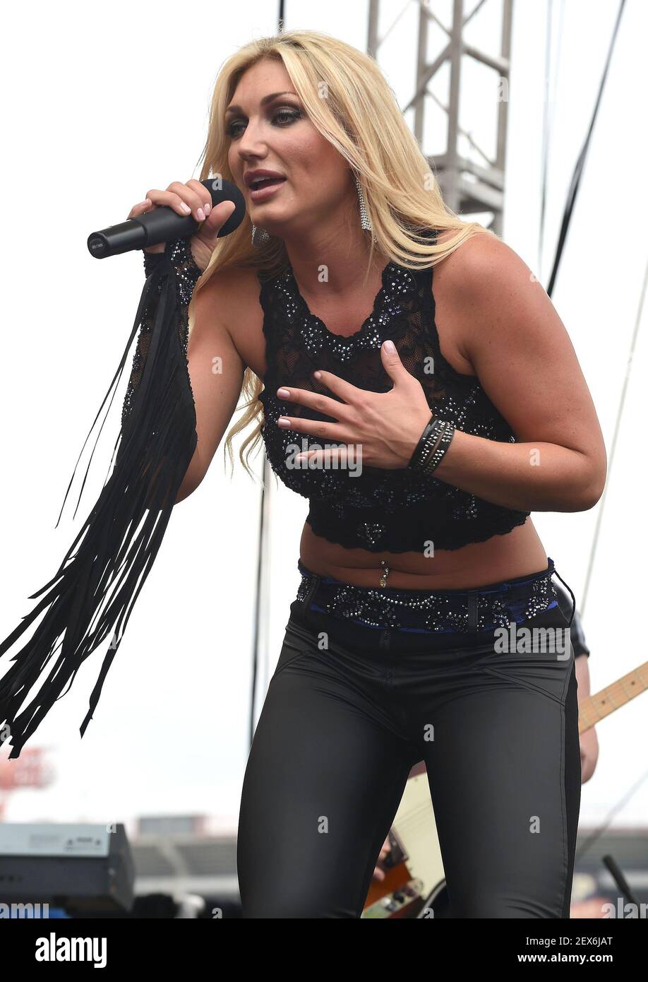 12 June 2015 - Nashville, Tennessee - Brooke Hogan. 2015 CMA Music ...