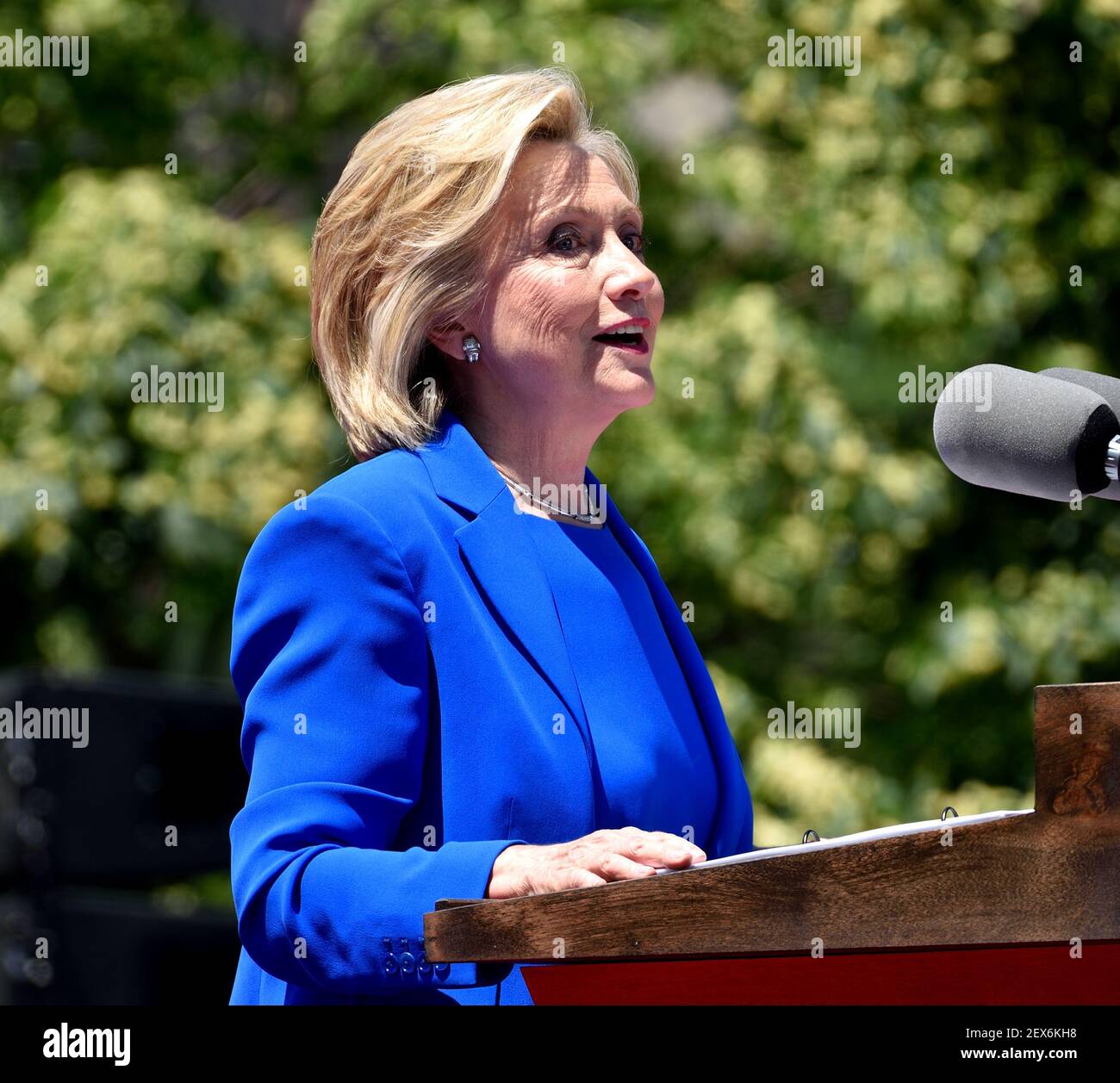 Former Secretary of State and Presidential candidate Hillary Clinton ...