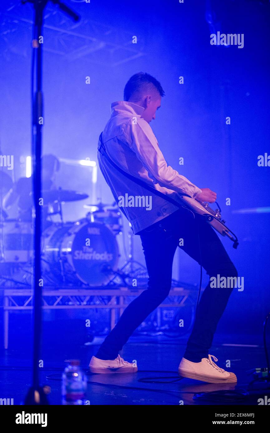 The Sherlocks play Sheffield O2 Academy Stock Photo - Alamy