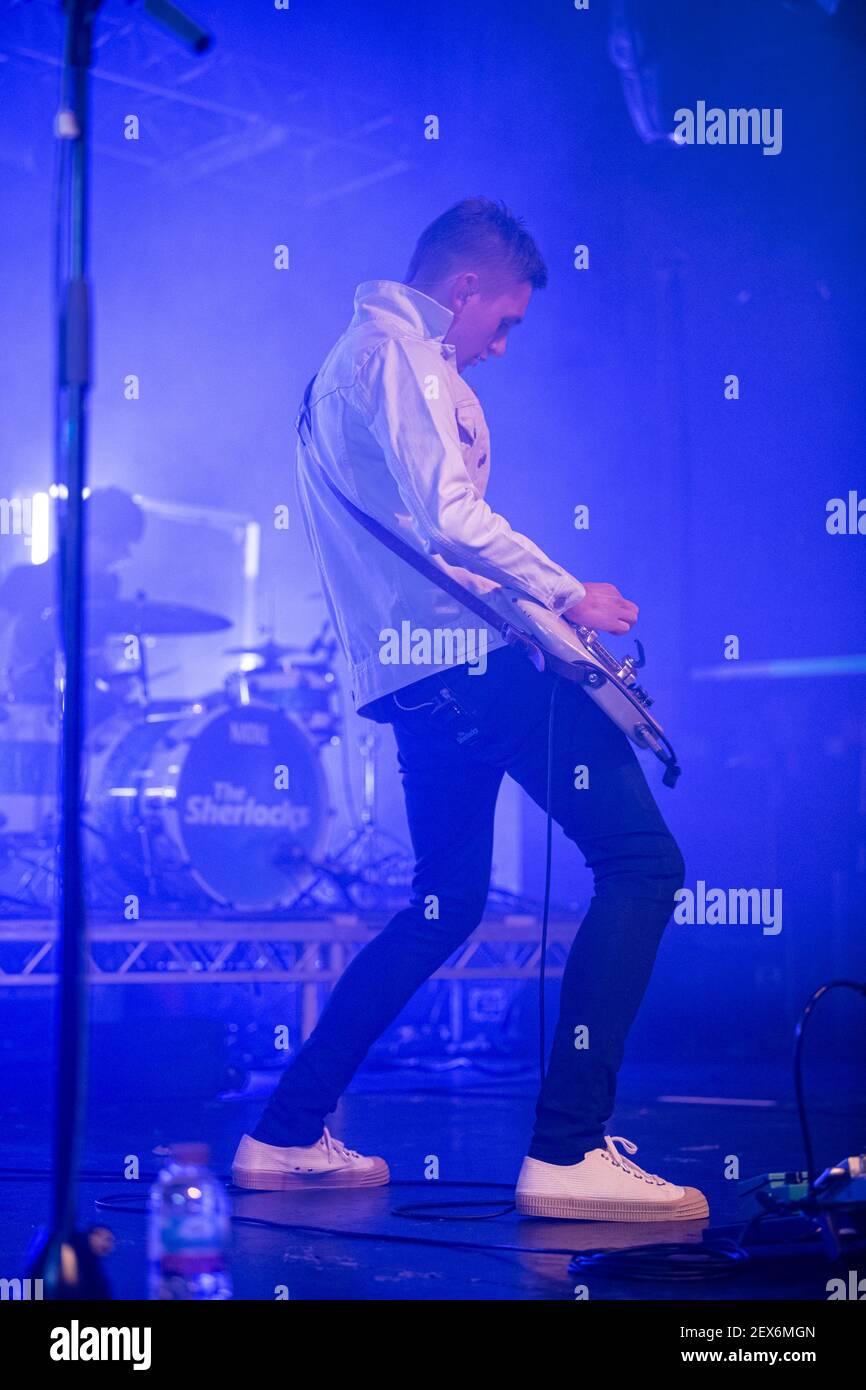 The Sherlocks play Sheffield O2 Academy Stock Photo - Alamy
