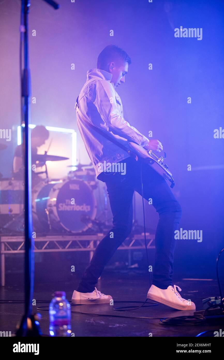 The Sherlocks play Sheffield O2 Academy Stock Photo - Alamy