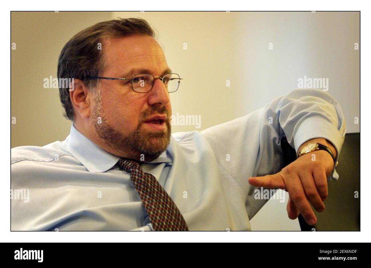 Mick Davis Chief Exec...... Xstrata pic David Sandison. 28/2/2002 Stock ...