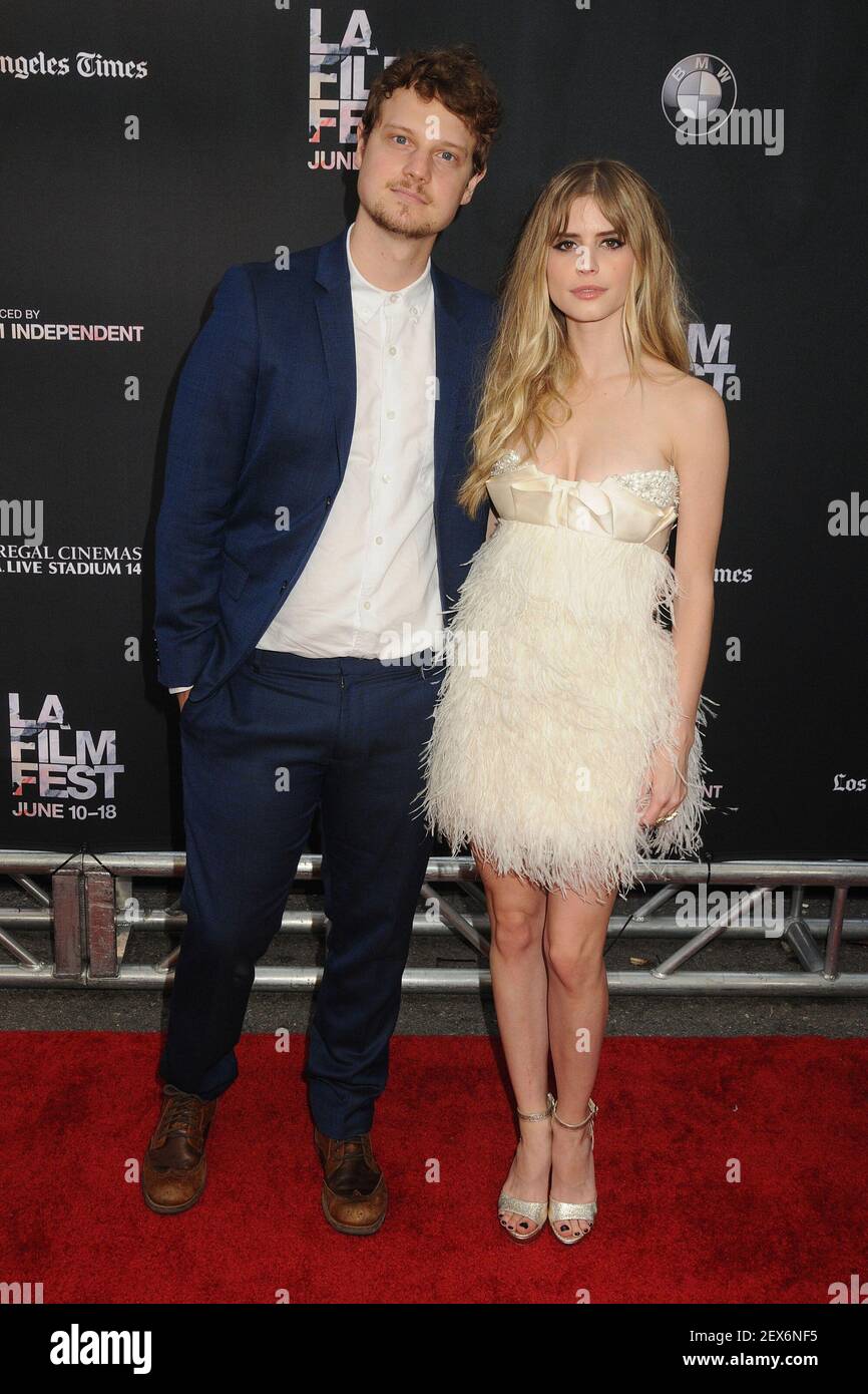 14 June 2015 - Los Angeles, California - Isom Innis, Carlson Young. LA ...
