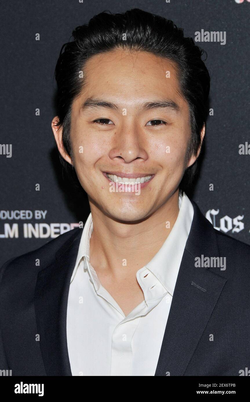 Justin Chon arrives at the 2015 Los Angeles Film Festival - "Seoul ...