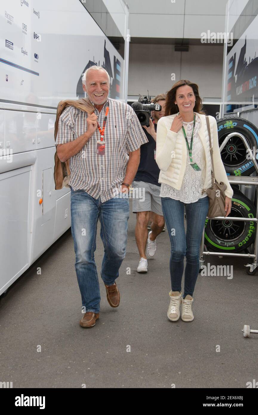 Dietrich Mateschitz with girlfriend 19 June 2015 - 2015 Red Bull ...