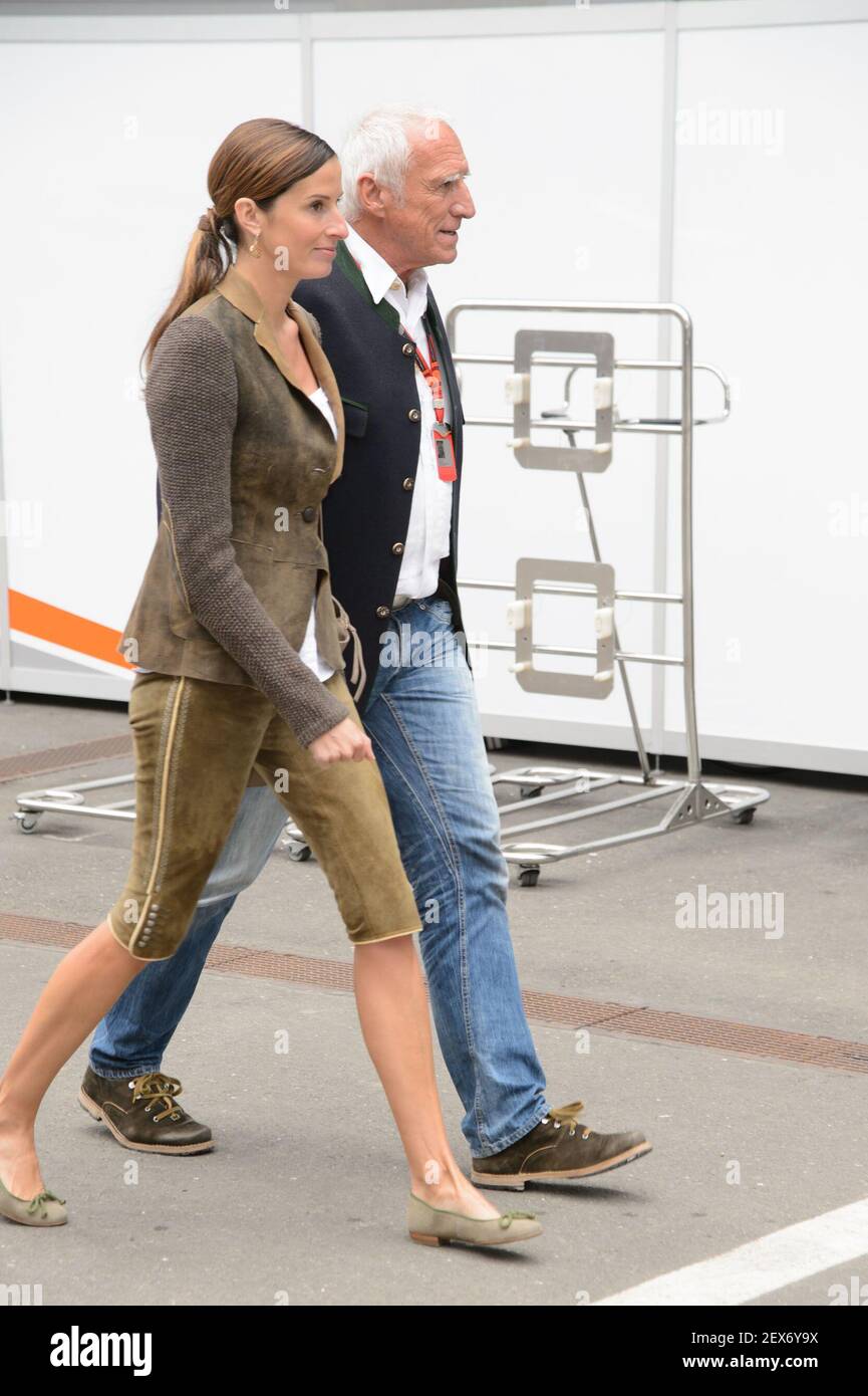 Dietrich Mateschitz mit Freundin Marion Feichtner 21.06.2015, Spielberg ...
