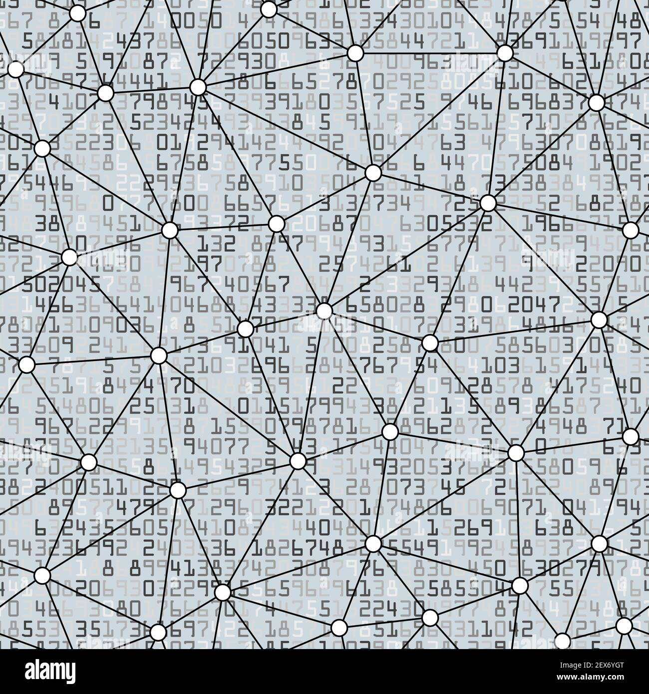 Mathematical with Linear Triangular Shapes Seamless Pattern Background ...