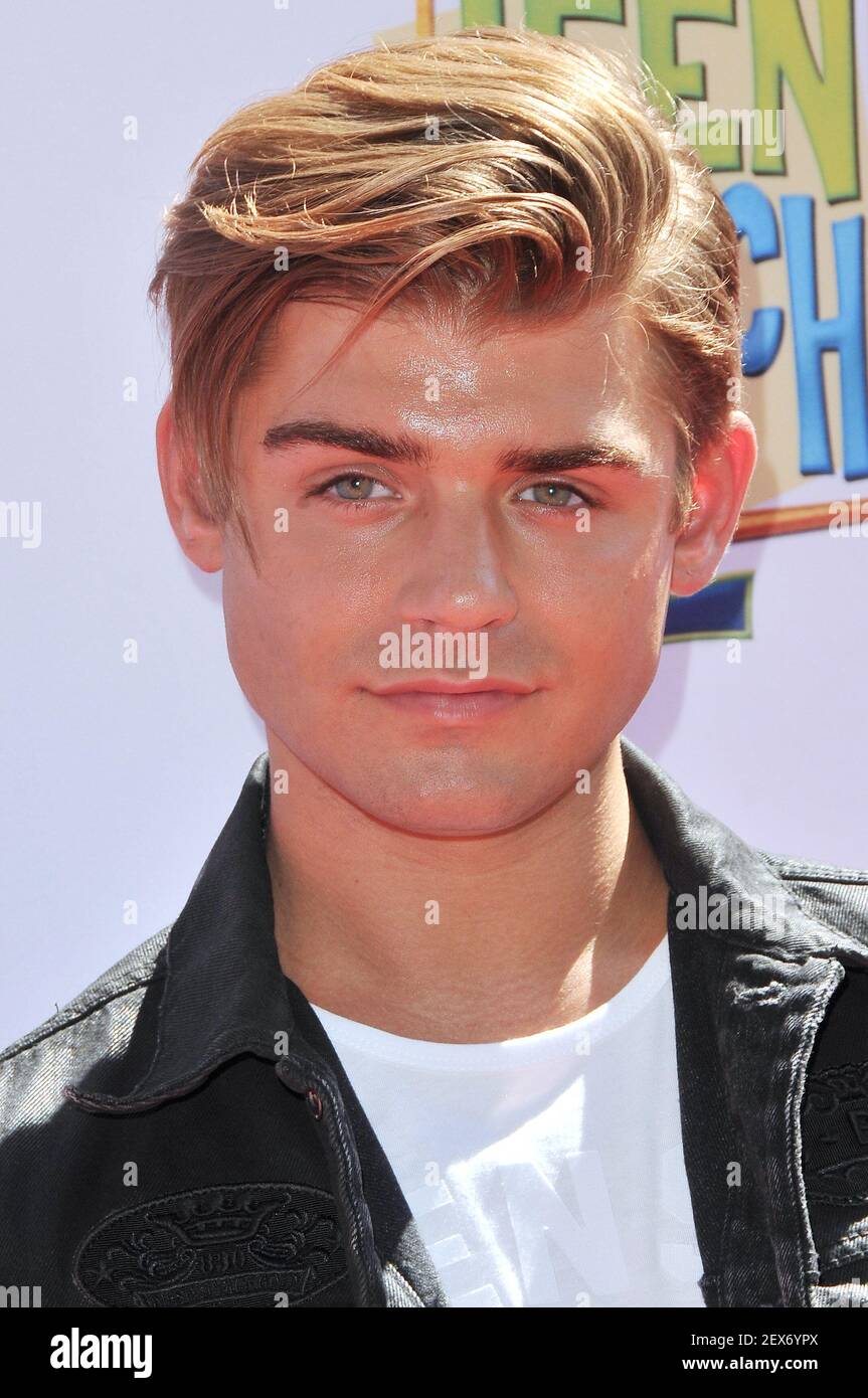 Garrett Clayton arrives at The Disney Channel's "Teen Beach 2" Los ...