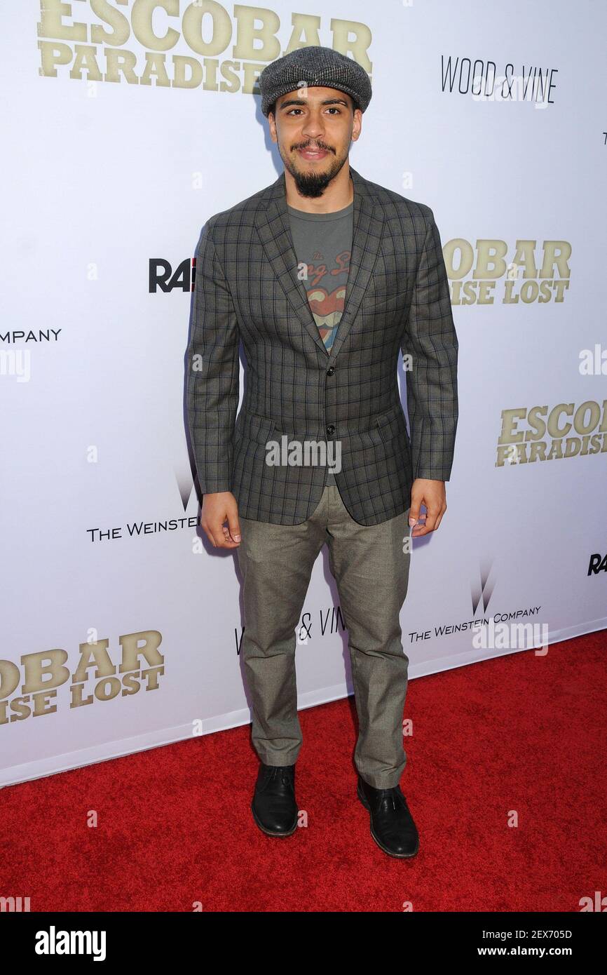22 June 2015 - Hollywood, California - Victor Rasuk. "Escobar: Paradise ...