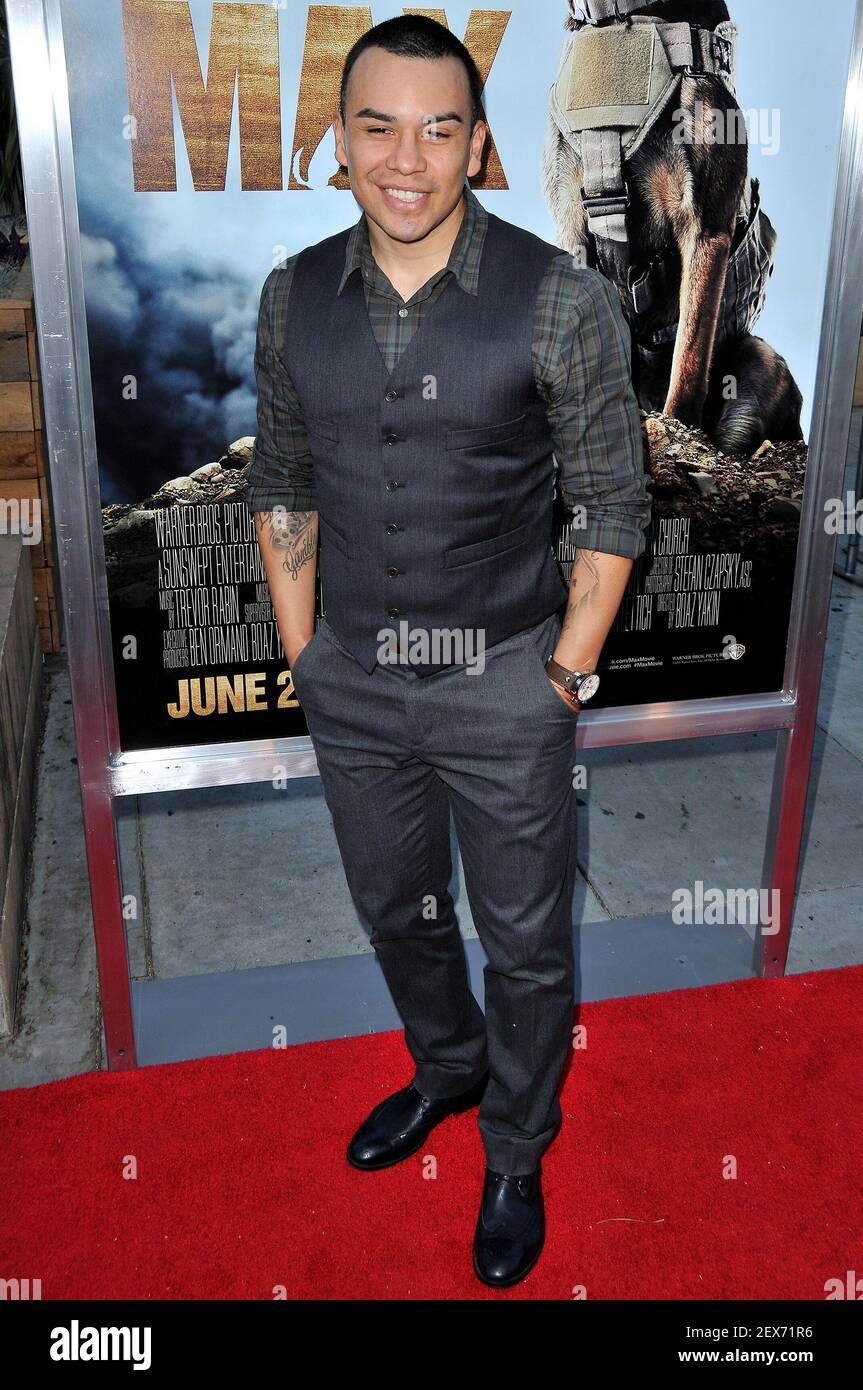 JJ Soria arrives at the "Max" Los Angeles Premiere held at the Egyptian ...