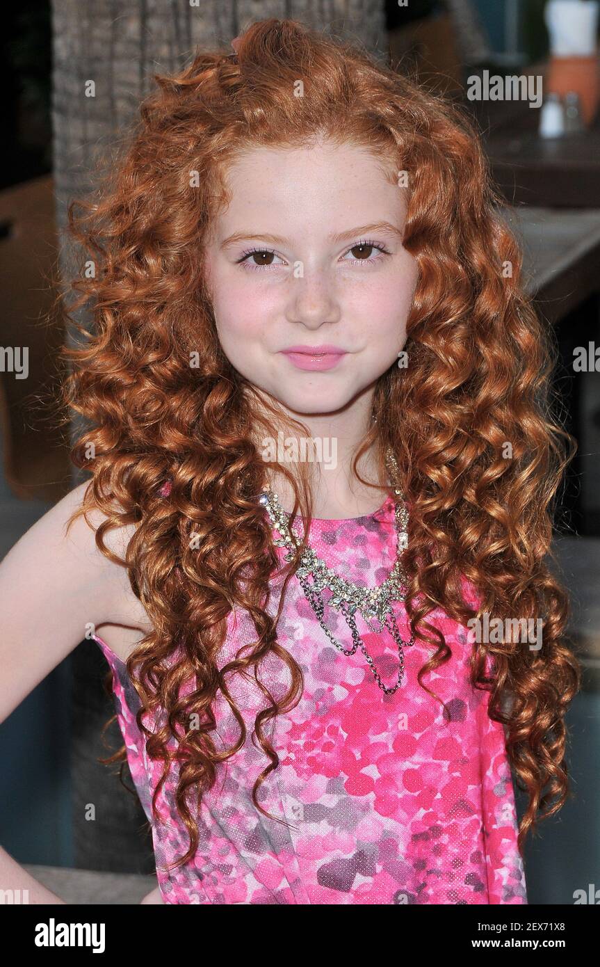 Francesca Capaldi arrives at the "Max" Los Angeles Premiere held at the ...