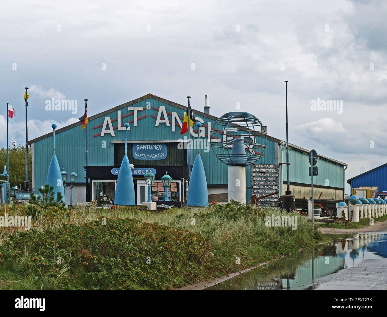 Harbour Magazine in Rantum, Germany Stock Photo - Alamy
