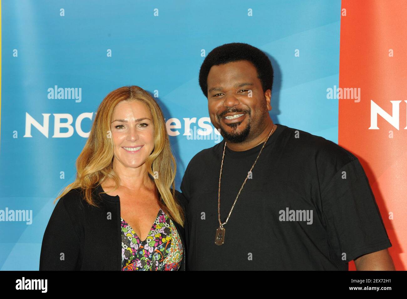 Peri Gilpin, Craig Robinson attends the 2015 NBC Universal New York ...