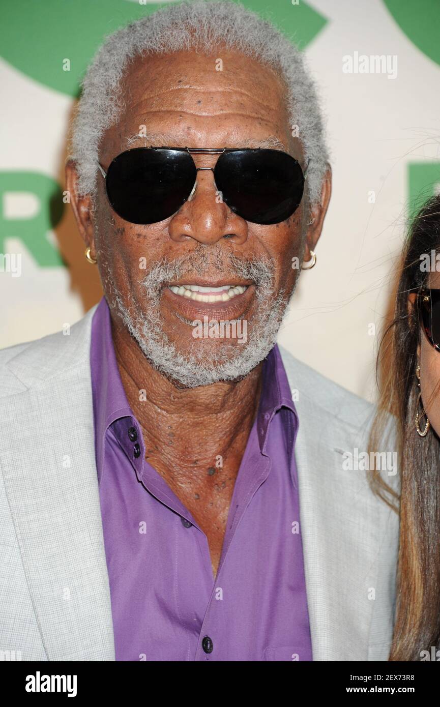 Morgan Freeman on the red carpet during the Ted 2 World Premiere, held ...