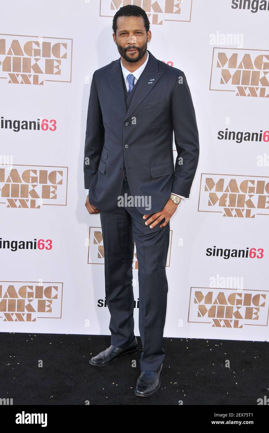 Trae Ireland arrives at the "Magic Mike XXL" Los Angeles Premiere held ...