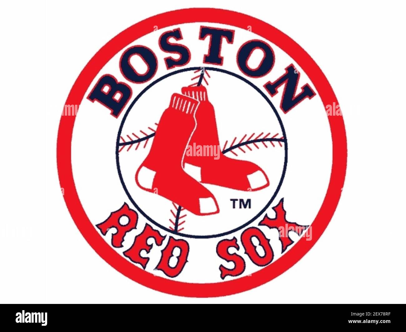 Boston Red Sox logo. (Photo by TNS) *** Please Use Credit from Credit ...