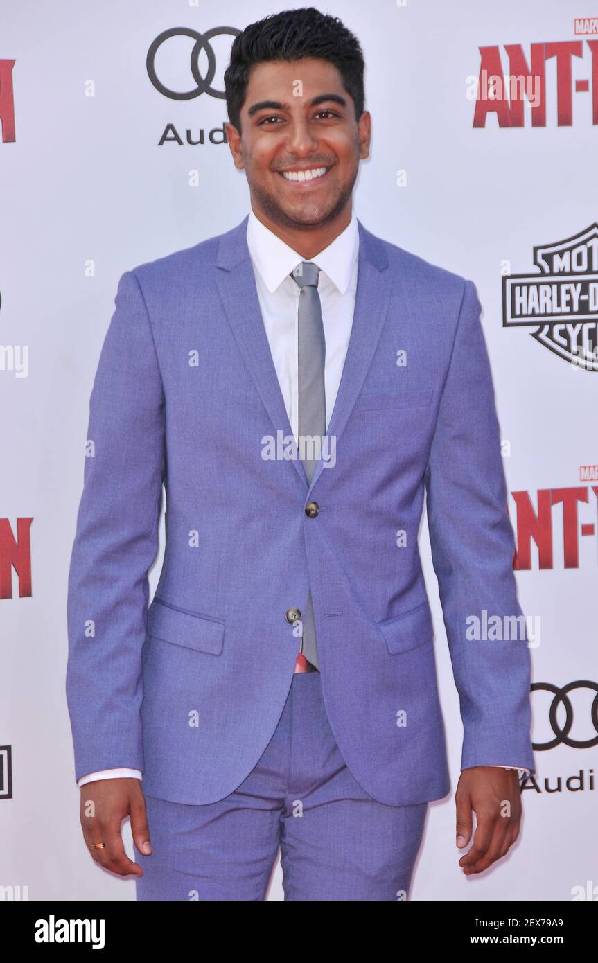 Ritesh Rajan arrives at Marvel's "Ant-Man" Los Angeles Premiere held at ...