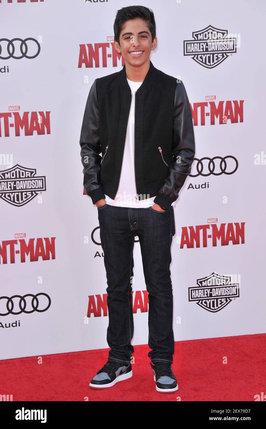 Karan Brar arrives at Marvel's "Ant-Man" Los Angeles Premiere held at ...