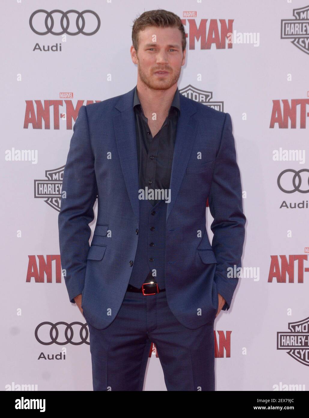29 June 2015 - Hollywood, California - Derek Theler. Arrivals for the ...