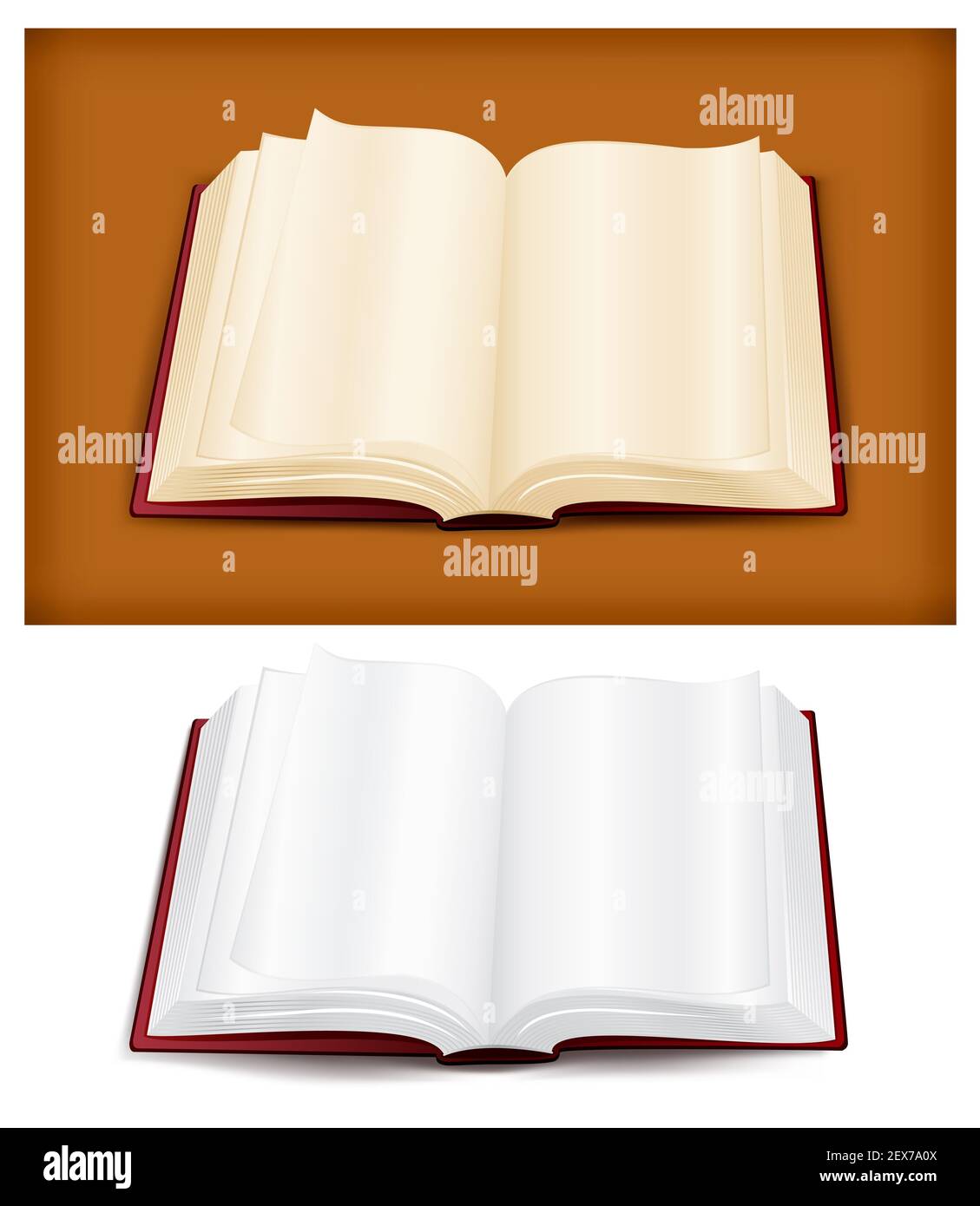 Open library book Cut Out Stock Images & Pictures - Alamy