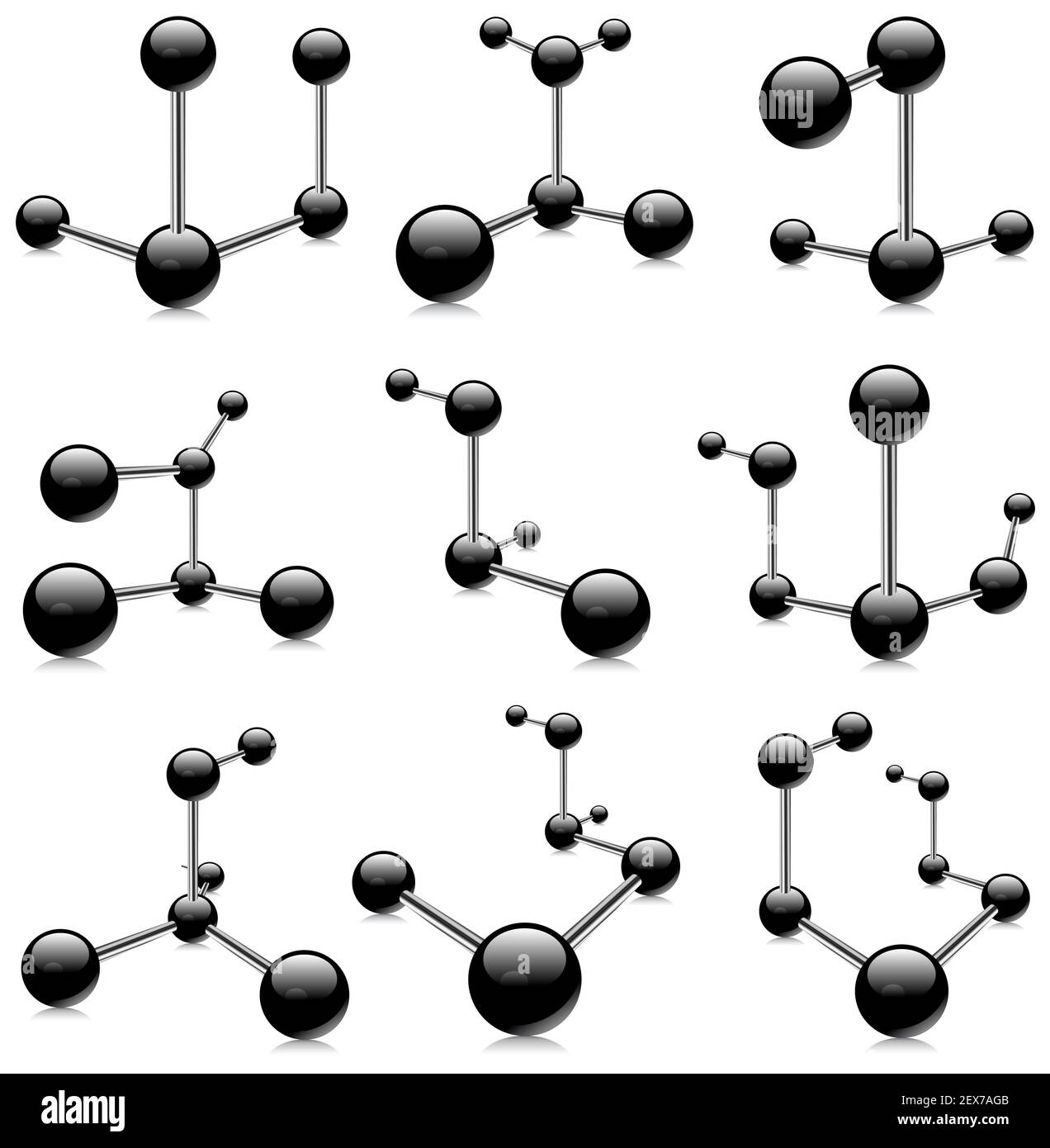 Shape molecule Cut Out Stock Images & Pictures - Alamy