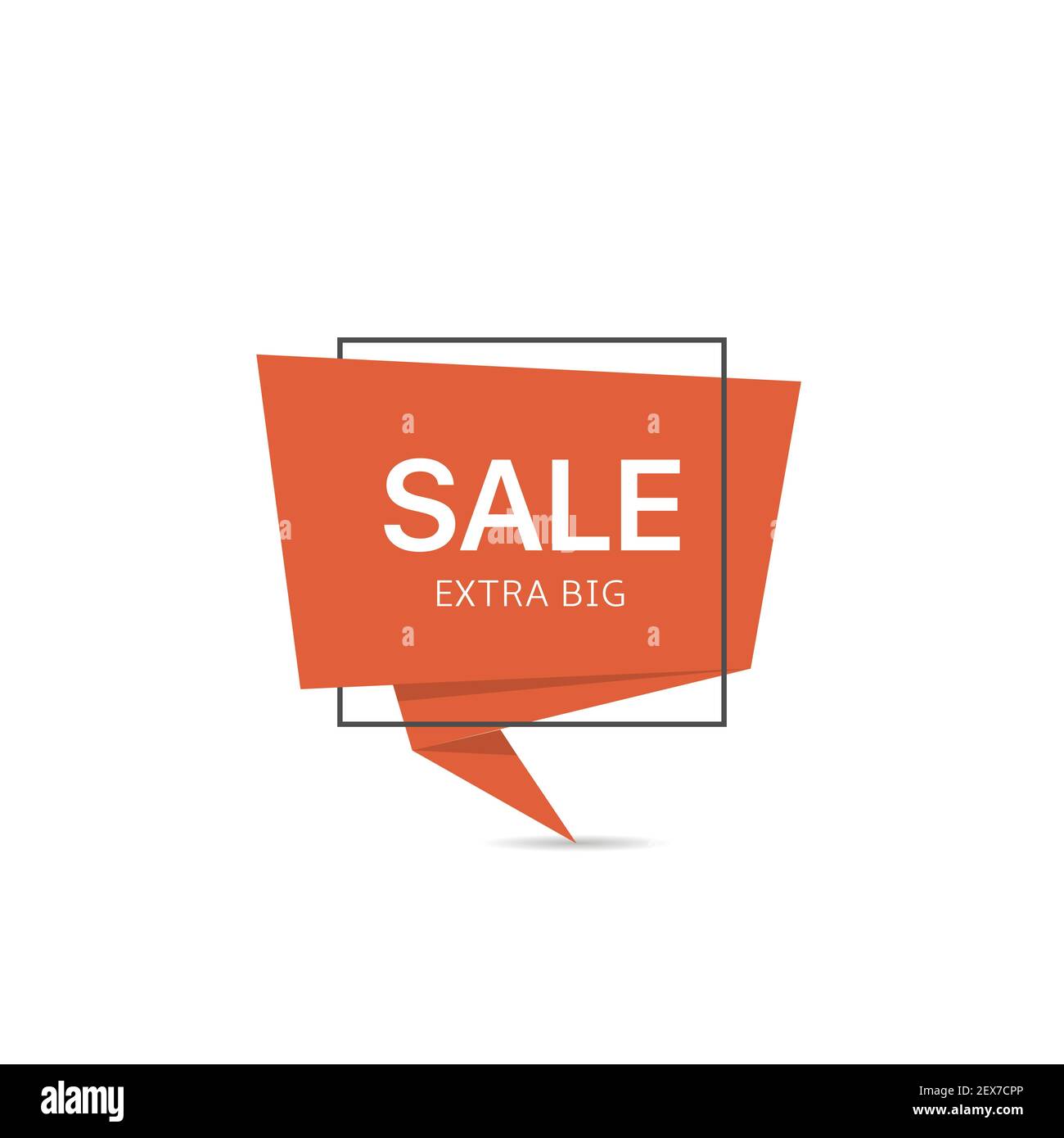 Red promo sticker Stock Vector Image & Art - Alamy