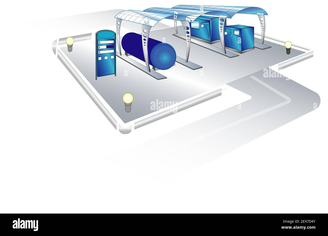 Refuelling lorry hi-res stock photography and images - Alamy