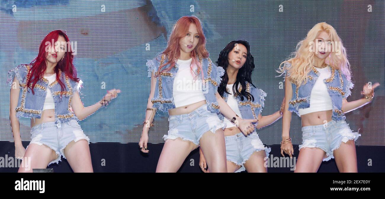 6 July 2015 - Seoul, South Korea : South Korean K-Pop girl group Girls ...