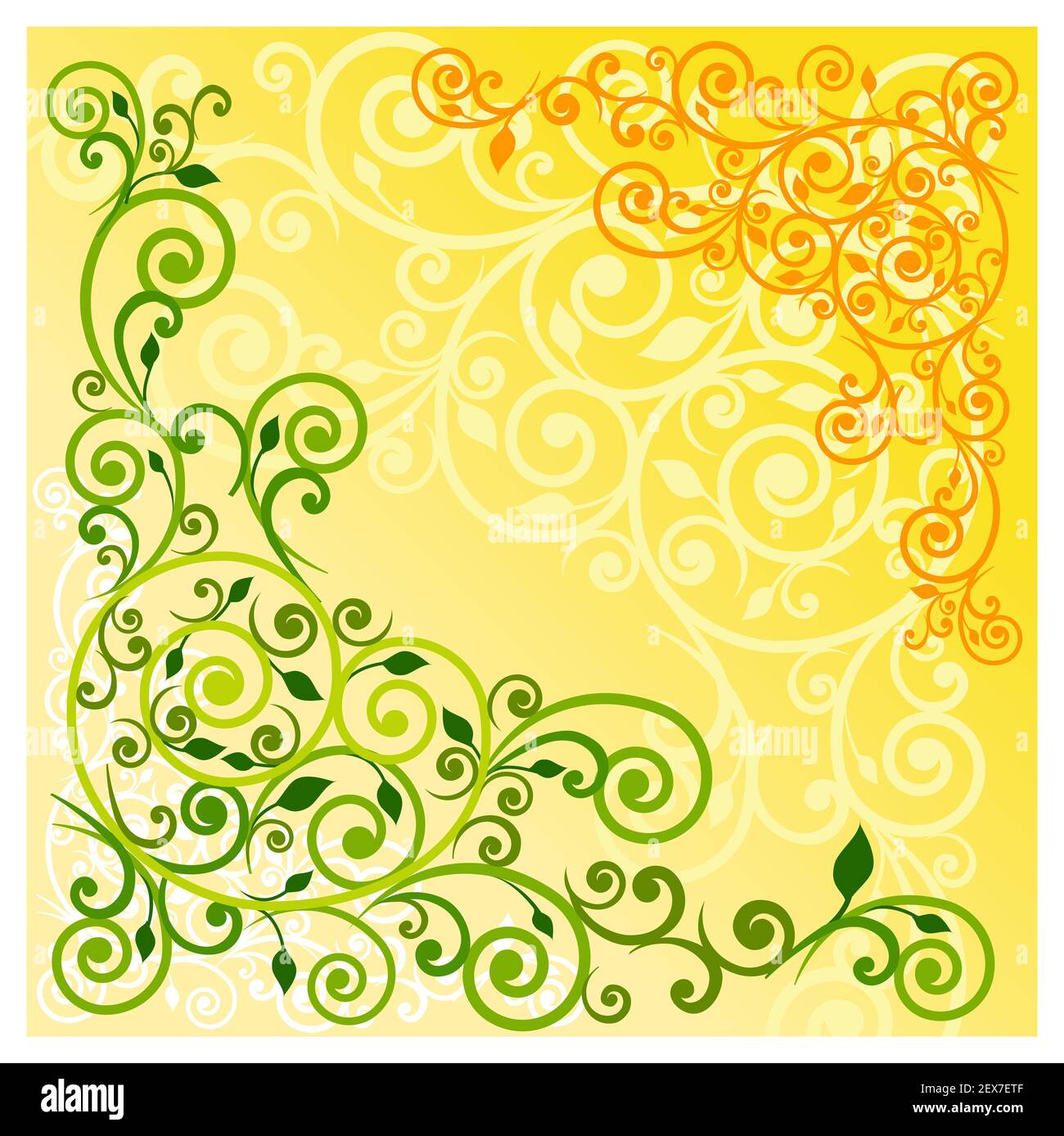 Flower line background colors Cut Out Stock Images & Pictures - Alamy