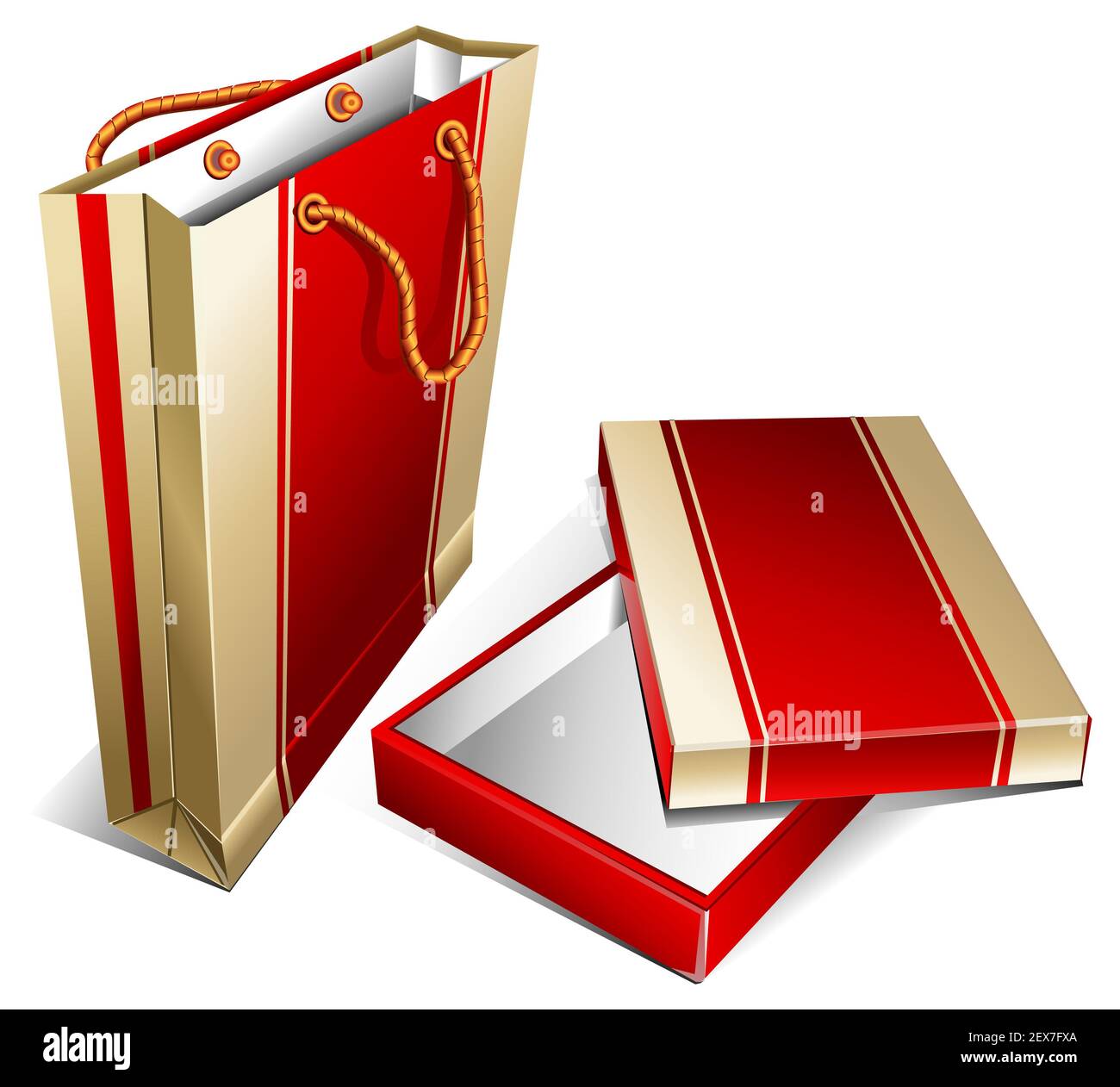Package and box Stock Photo - Alamy