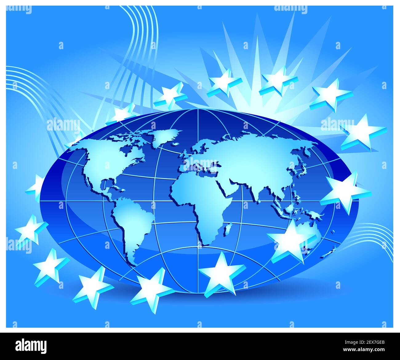 Vector stars Cut Out Stock Images & Pictures - Alamy