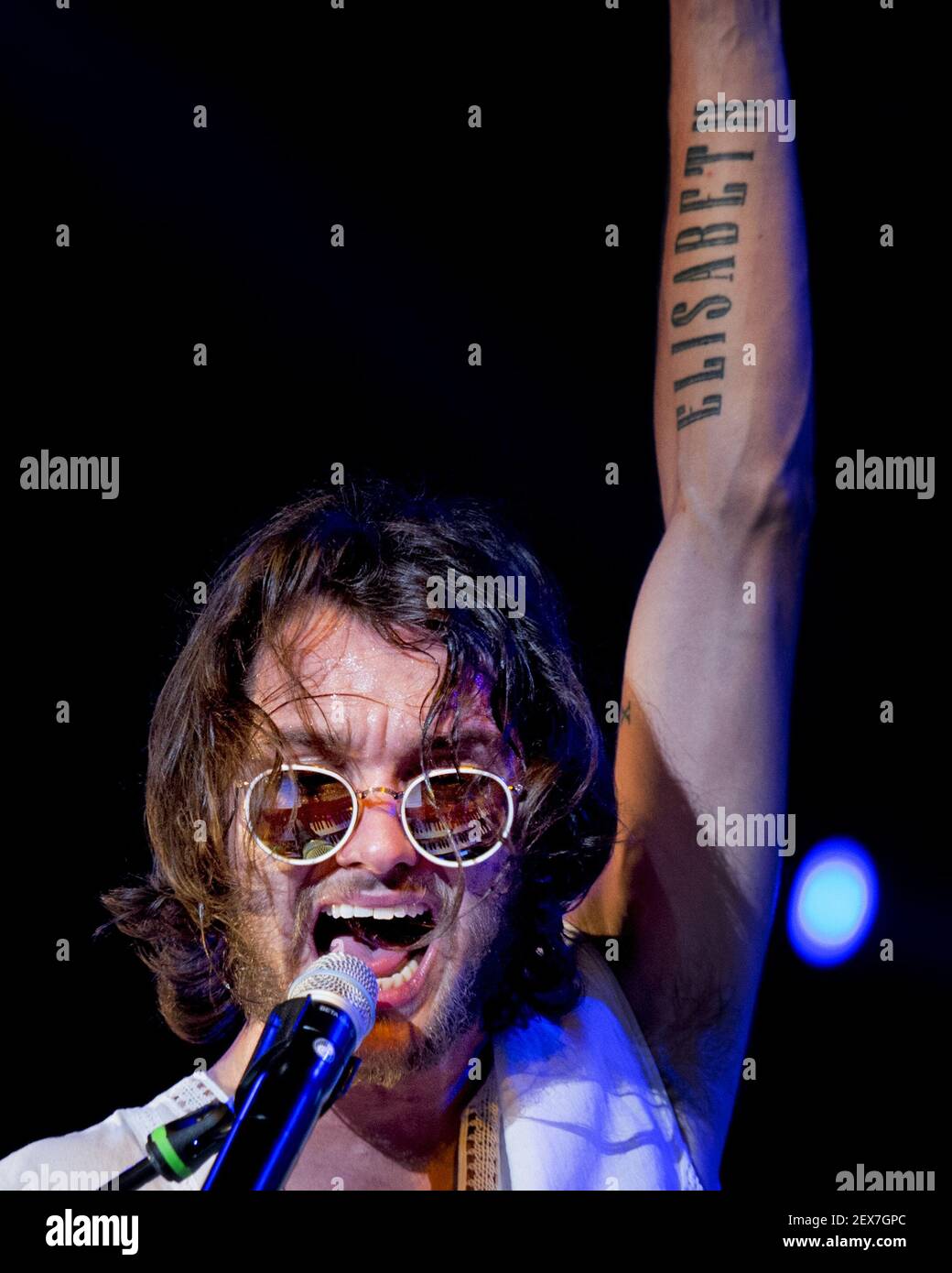 11 July 2015- Rotterdam, Netherlands - - Dutch singer Jett Rebel live ...