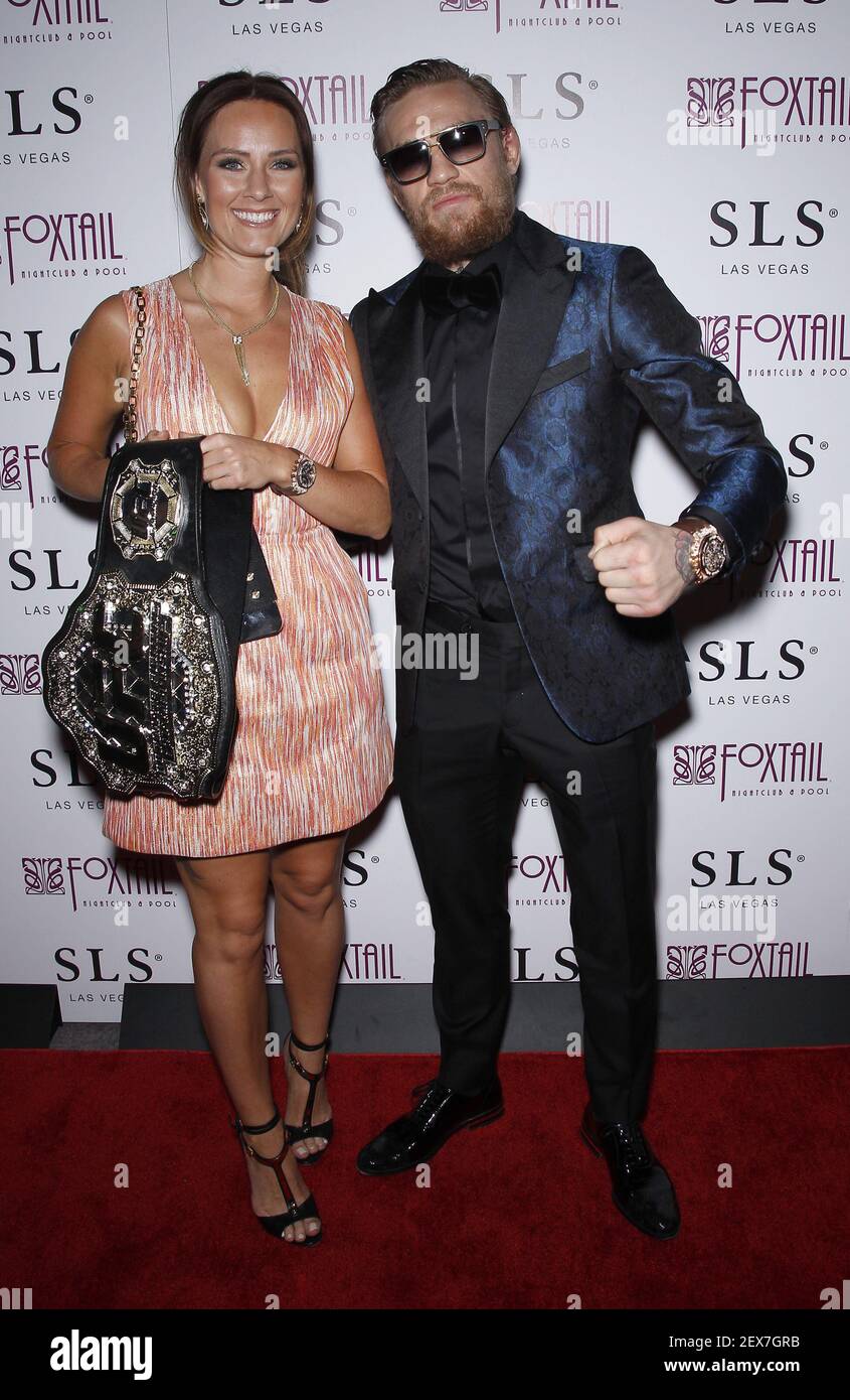 11 July 2015 - Las Vegas, Nevada - Dee Devlin, Conor McGregor. Official ...