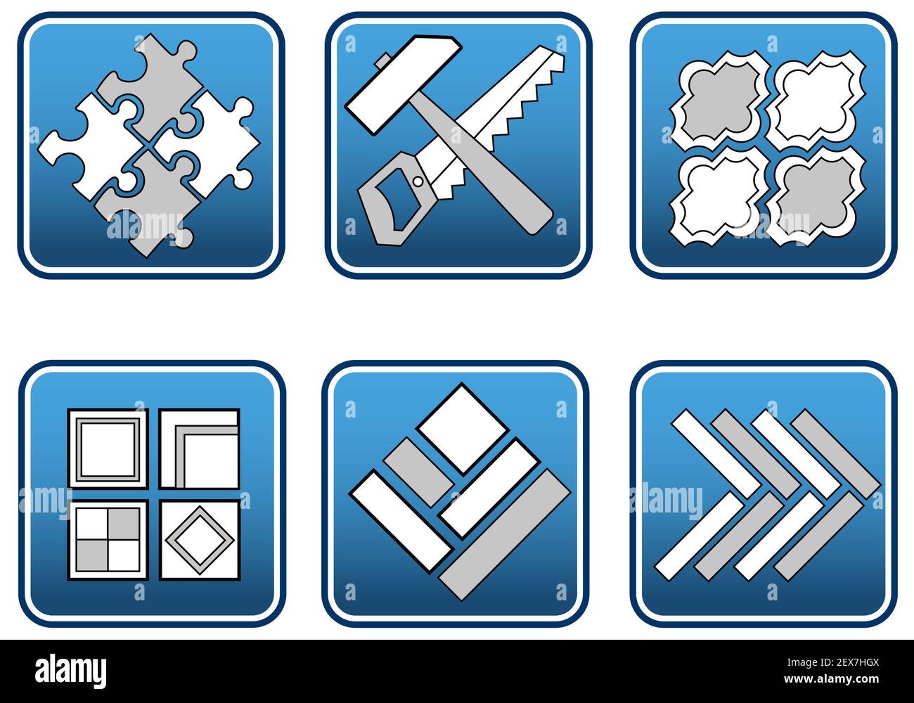 Construction tools symbol icon vector hi-res stock photography and ...
