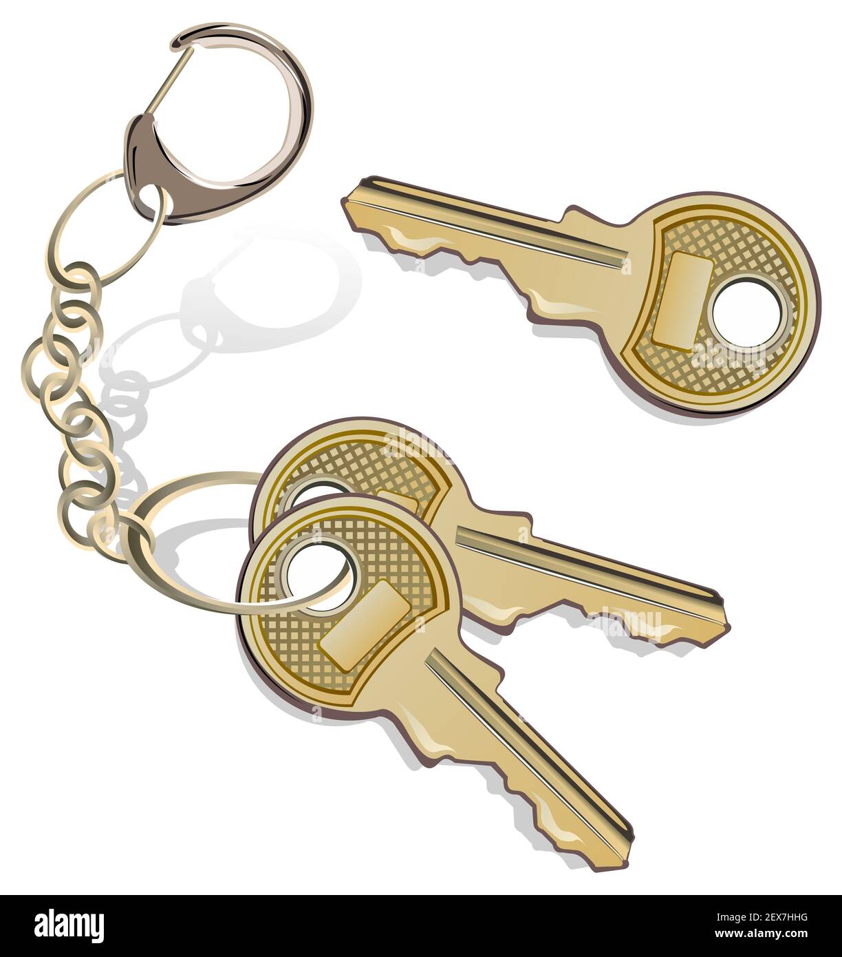 Bunch of keys Stock Photo - Alamy