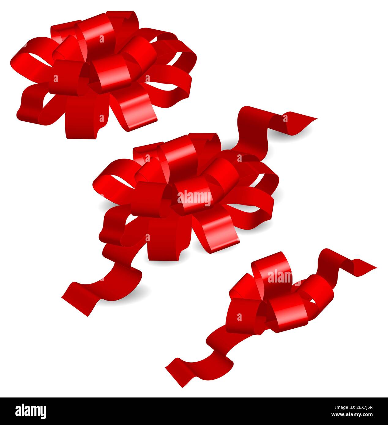 Bows vector Cut Out Stock Images & Pictures - Alamy