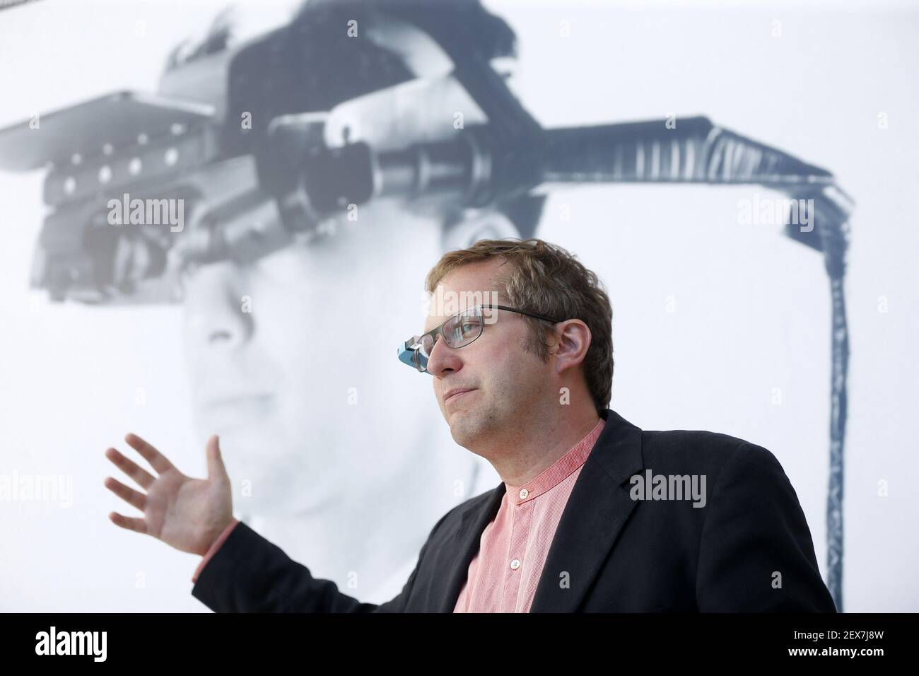 Professor Thad Starner, of Georgia Tech, gives a tour of the new ...
