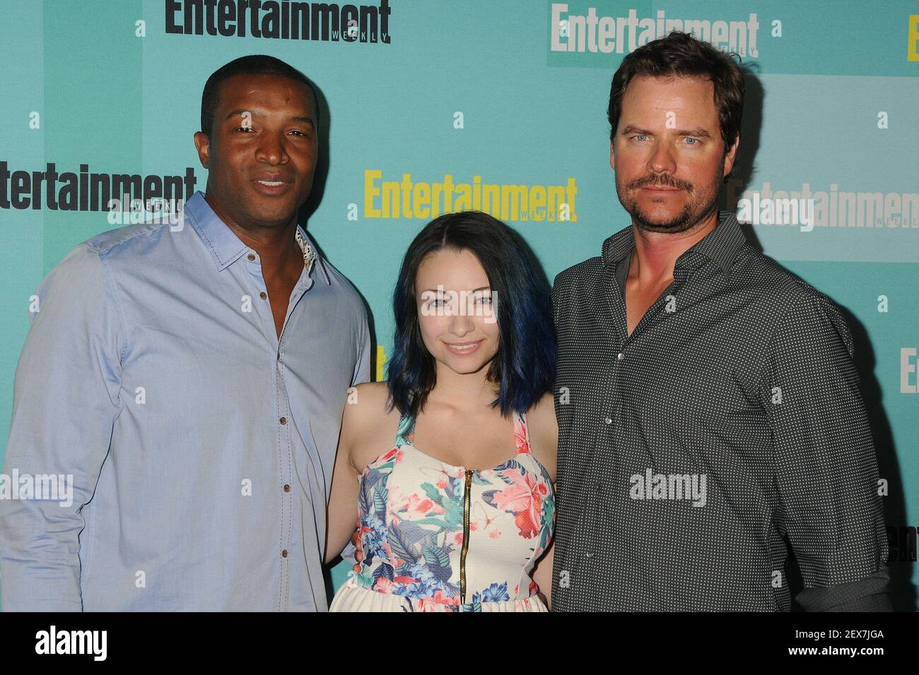 11 July 2015 - San Diego, California - Roger Cross, Jodelle Ferland, Anthony Lemke ...