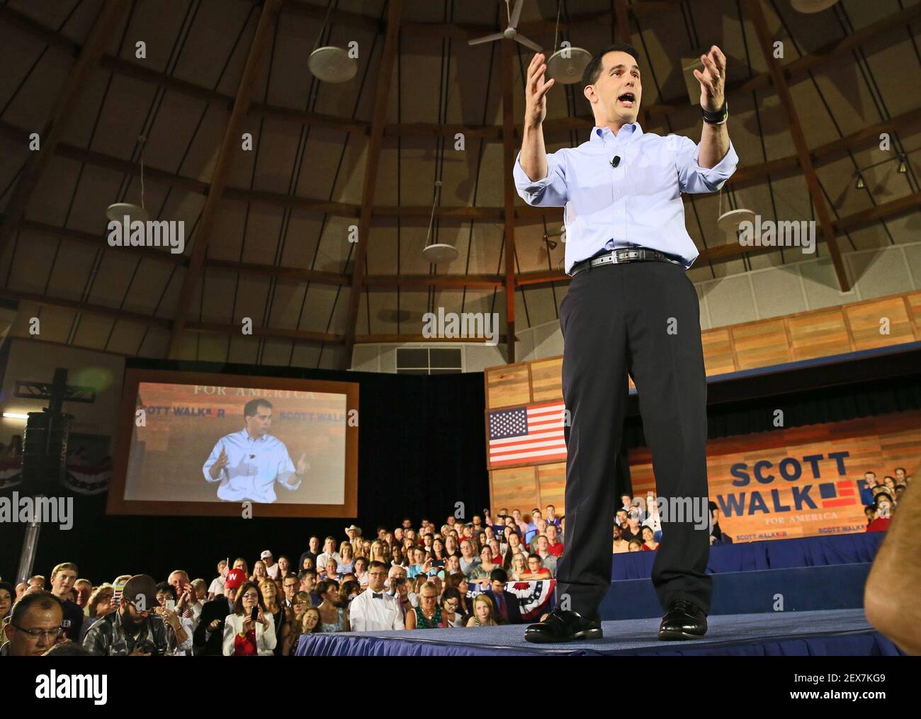 Wisconsin Gov. Scott Walker announces he is running for President of ...