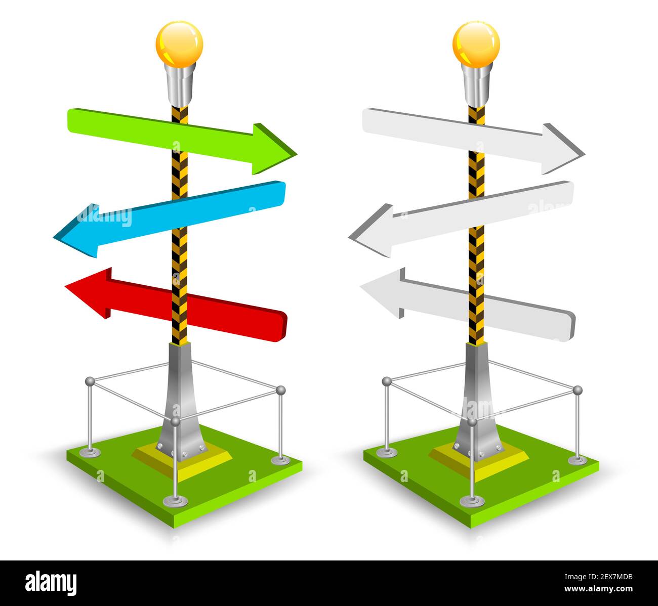 Position arrow Cut Out Stock Images & Pictures - Alamy