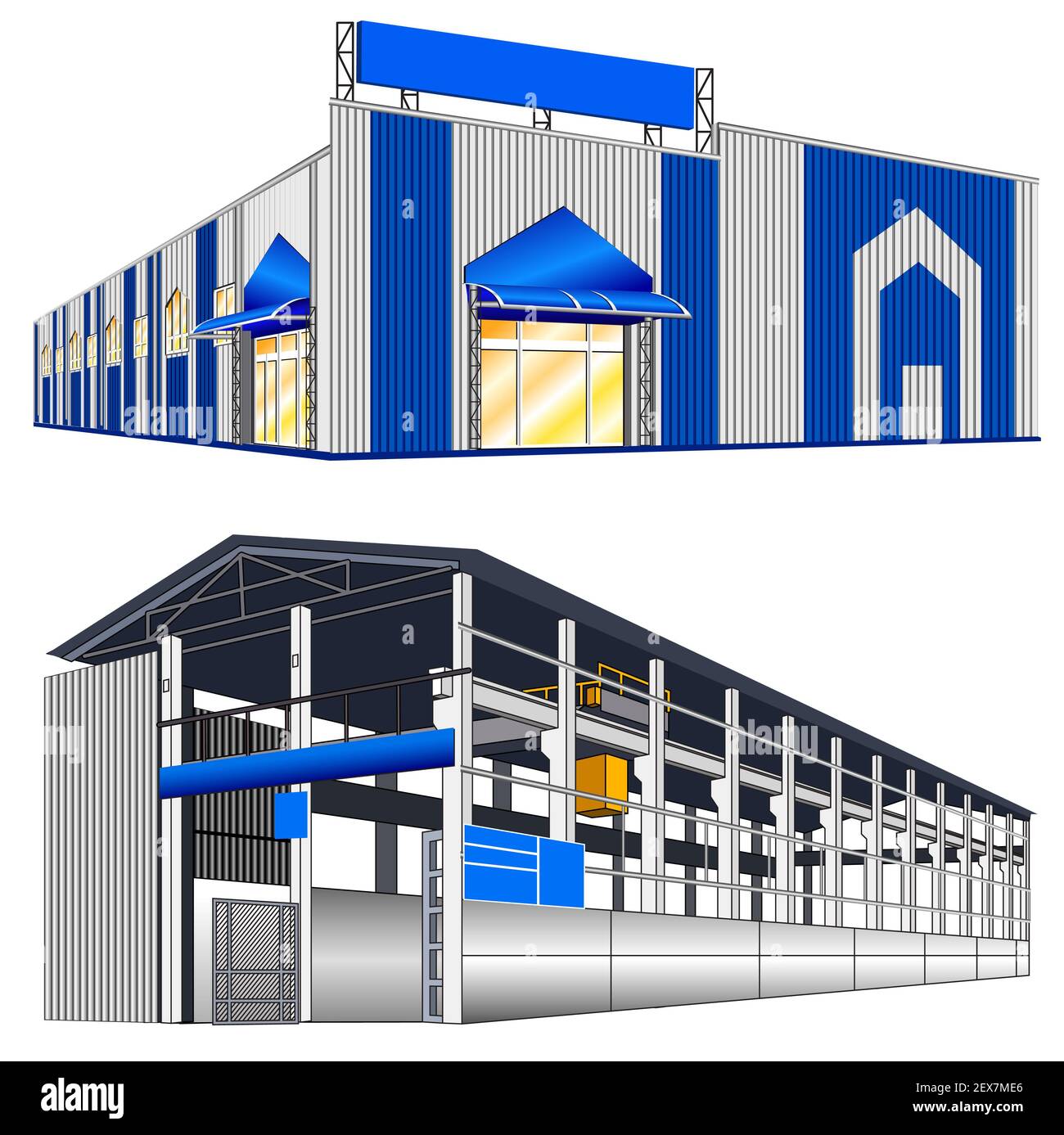 Warehouse hangar hi-res stock photography and images - Alamy